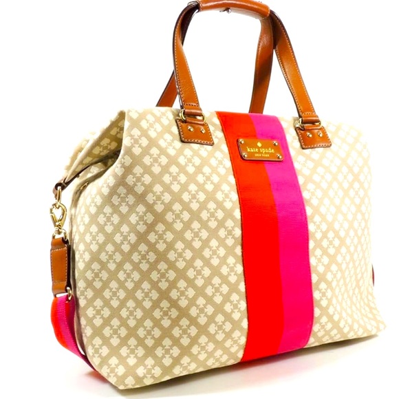 kate spade | Bags | Kate Spade New York Classic Spade Juliet Weekender ...